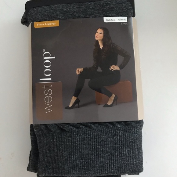 west loop | Pants & Jumpsuits | West Loop Fleece Leggings Nwt | Poshmark